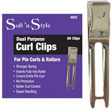 Dual purpose Curl clips (soft n style) – Uzuri Beauty Supply